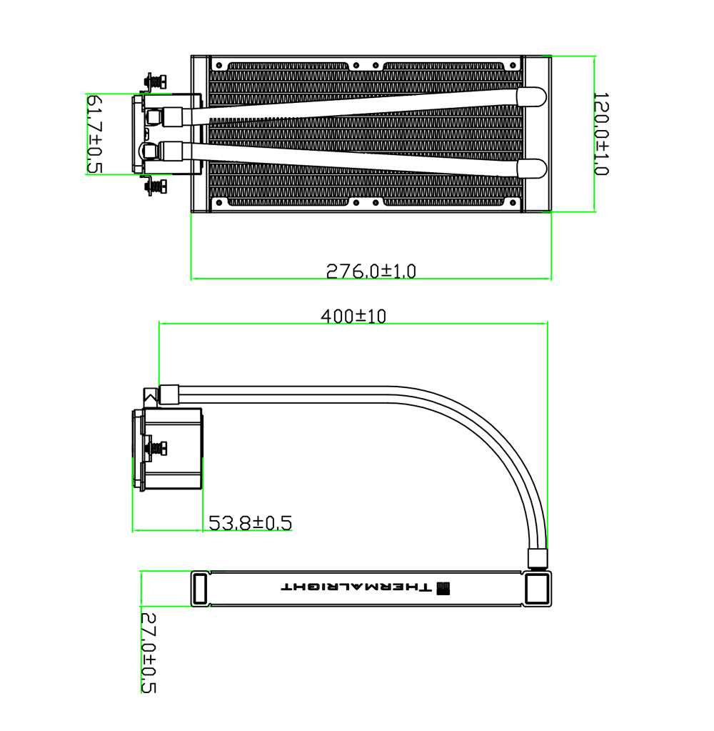 Thermalright Frozen Prism ARGB 240mm AIO Liquid Cooler – IBUYPC