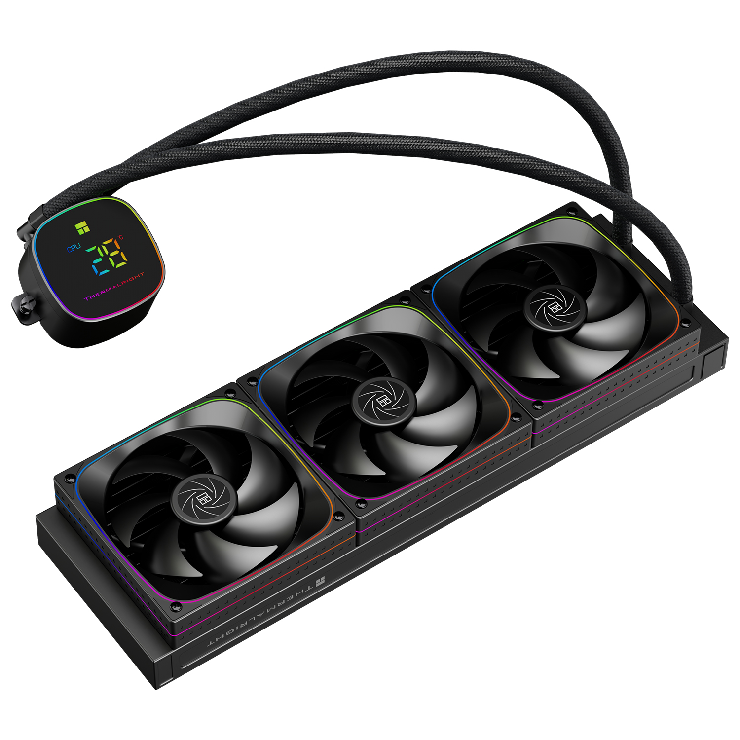 Frozen Horizon 360 Digital ARGB BLACK – Thermalright